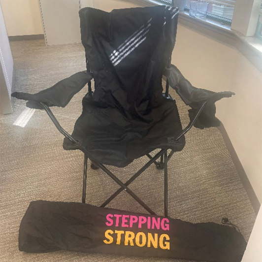 Stepping Strong Chair